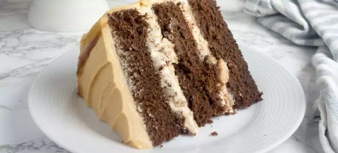 Fyllning Snickers för Cake - Recept