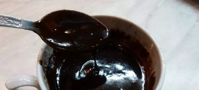 کوکووو سے مائکروویو میں چاکلیٹ چمک