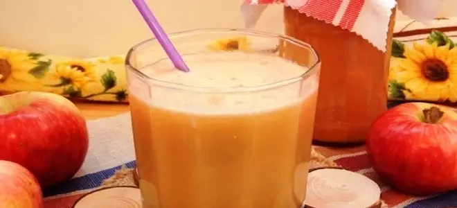 Mansanas orange juice para sa taglamig