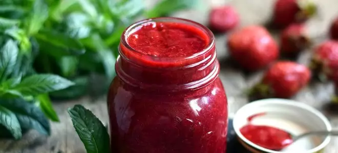 Strawberry jam mo le taumalulu