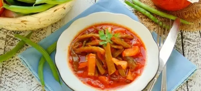 Ensalada de los podoles para el invierno.