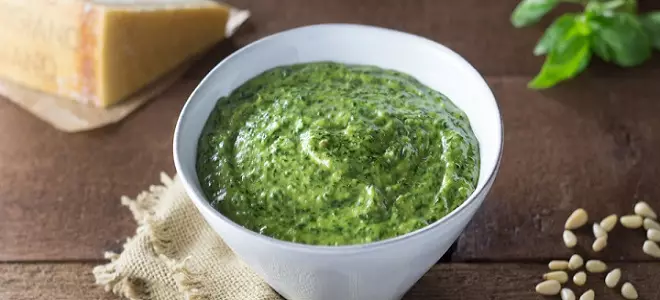 Pesto Recipt kuva basilica