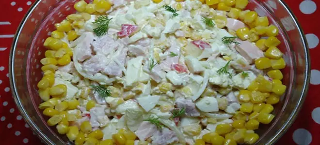 Geräucherter Fleischsalat