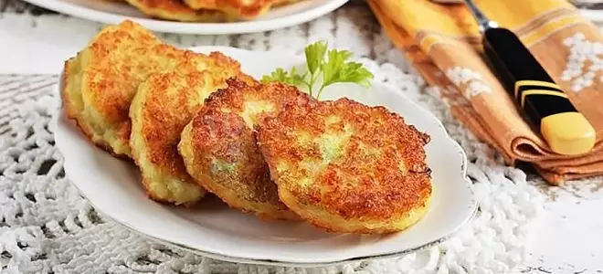 cutlets ពី Kabachkov