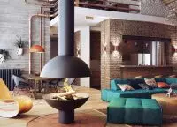 Loft2 سٹائل کے کمرے