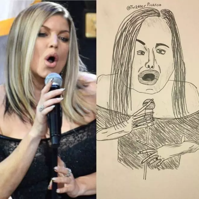 Fergie to nije vidjela