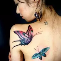 Unsa ang gipasabut sa tattoo nga butterfly