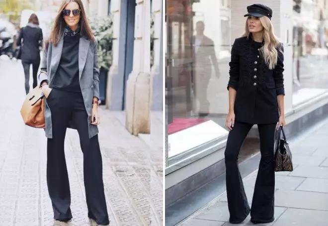 Fashionable qadın şalvar, Trends 2021 - Clash, Palazzo, Arıq, Capri və Hulayfah 3462_10