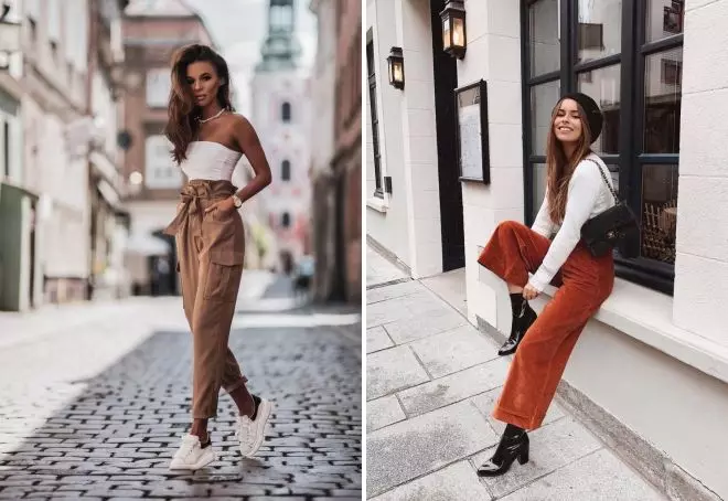 Módní dámské kalhoty, trendy 2021 - Clash, Palazzo, Skinny, Capri a Halifa 3462_39