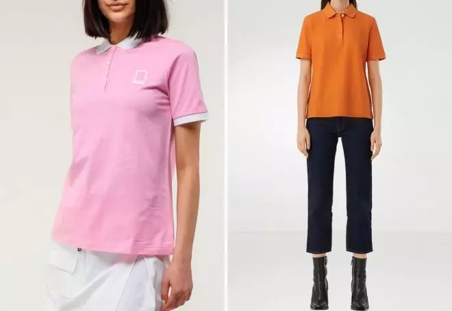 Fashionable qadın T-shirt 2021 - çap, başlıq və qolsuz Polo, Oversis, 3463_10