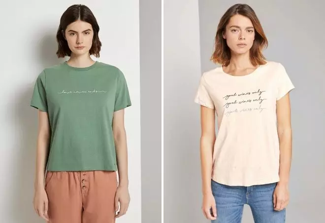 Fashionable qadın T-shirt 2021 - çap, başlıq və qolsuz Polo, Oversis, 3463_40