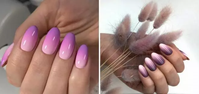 Manicure yemvura paalmond chimiro - mazano echikomberedza uye kwenguva refu zvipikiri, nemuenzaniso, chando uye chando uye dhizaini yeNude 3466_30