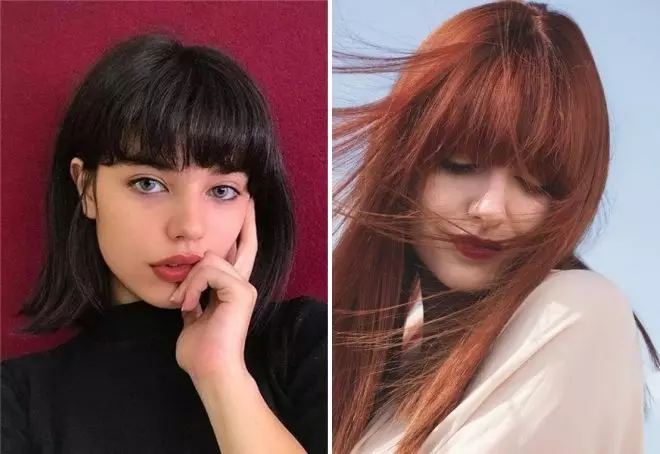 Bangs de moda 2021 - Ideas por pelo longo, curto, espeso, fino e rizado, 3468_14