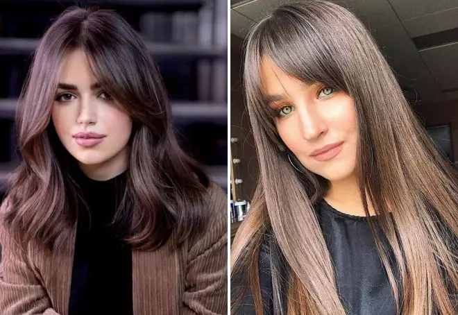 Bangs de moda 2021 - Ideas por pelo longo, curto, espeso, fino e rizado, 3468_22