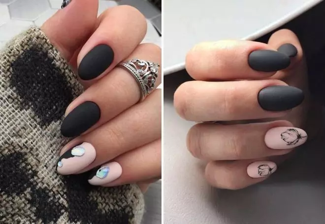 Manicure Migdaloj - Laŭmendaj Tendencoj 2021, la plej belaj novecoj por longa kaj mallonga formo 3469_10