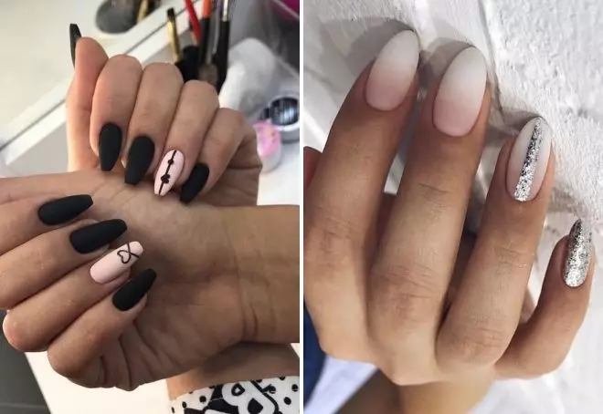 Manicure Migdaloj - Laŭmendaj Tendencoj 2021, la plej belaj novecoj por longa kaj mallonga formo 3469_14