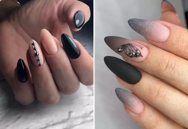 Manicure Migdaloj - Laŭmendaj Tendencoj 2021, la plej belaj novecoj por longa kaj mallonga formo 3469_16