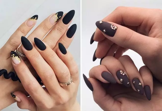 Manicure Migdaloj - Laŭmendaj Tendencoj 2021, la plej belaj novecoj por longa kaj mallonga formo 3469_17