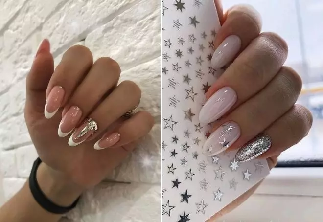 Manicure Migdaloj - Laŭmendaj Tendencoj 2021, la plej belaj novecoj por longa kaj mallonga formo 3469_26