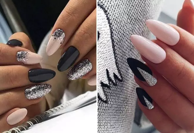 Manicure Migdaloj - Laŭmendaj Tendencoj 2021, la plej belaj novecoj por longa kaj mallonga formo 3469_29