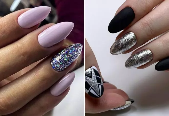 Manicure Migdaloj - Laŭmendaj Tendencoj 2021, la plej belaj novecoj por longa kaj mallonga formo 3469_30