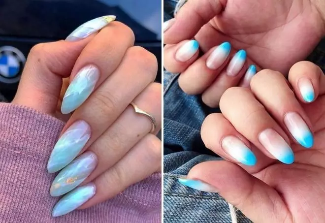 Manicure Migdaloj - Laŭmendaj Tendencoj 2021, la plej belaj novecoj por longa kaj mallonga formo 3469_34