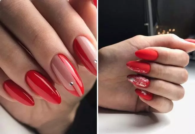 Manicure Migdaloj - Laŭmendaj Tendencoj 2021, la plej belaj novecoj por longa kaj mallonga formo 3469_38