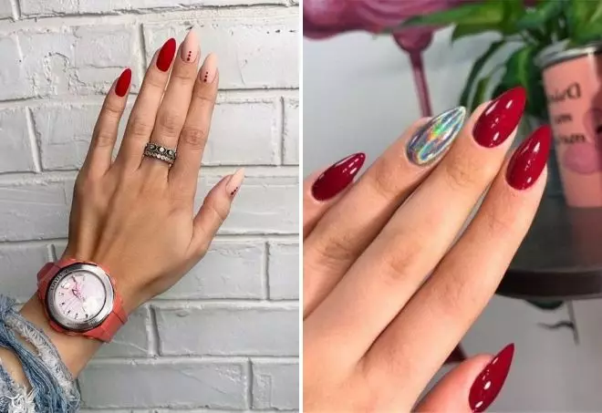 Manicure Migdaloj - Laŭmendaj Tendencoj 2021, la plej belaj novecoj por longa kaj mallonga formo 3469_39