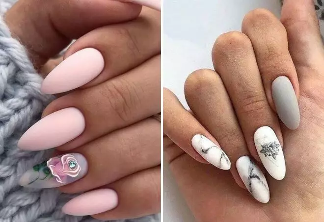 Manicure Migdaloj - Laŭmendaj Tendencoj 2021, la plej belaj novecoj por longa kaj mallonga formo 3469_4