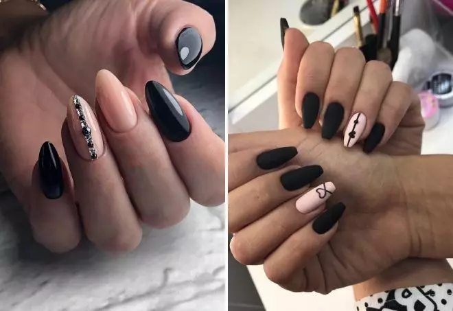 Manicure Migdaloj - Laŭmendaj Tendencoj 2021, la plej belaj novecoj por longa kaj mallonga formo 3469_41