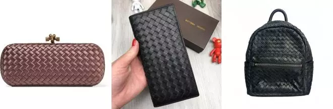 Bottega Veneta - Keeb kwm, Yuav ua li cas paub qhov txawv ntawm qhov cuav, clutch, hnab ev, khau khiab, khau khiab, khau ntaub 3479_3