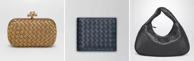 Bottega Veneta - Keeb kwm, Yuav ua li cas paub qhov txawv ntawm qhov cuav, clutch, hnab ev, khau khiab, khau khiab, khau ntaub 3479_4