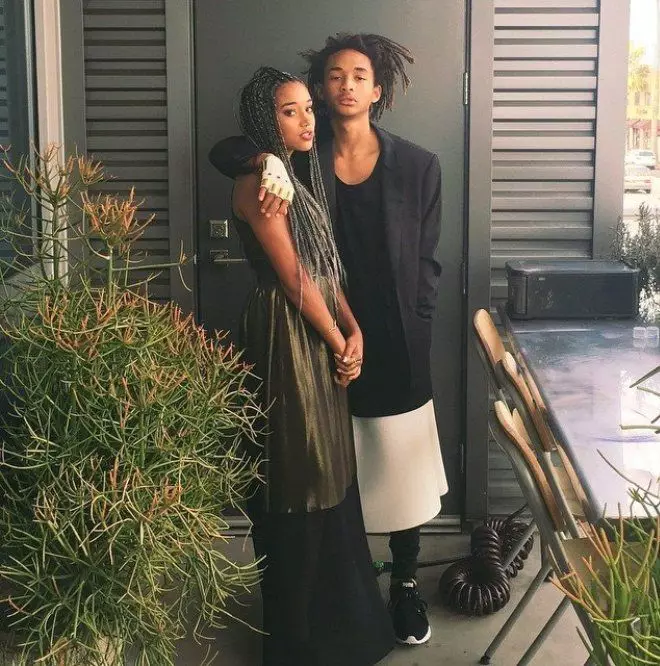 Einstein a vestir Jaden Smith amb la seva núvia