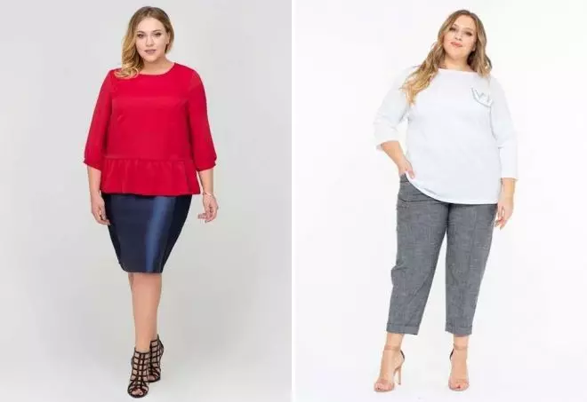 Фірменнае адзенне для поўных жанчын - як апранацца plus size, агляд фірмаў вясельнай і спартыўнай моды 3492_17