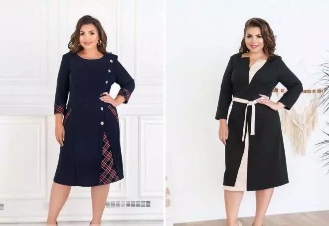 Фірменнае адзенне для поўных жанчын - як апранацца plus size, агляд фірмаў вясельнай і спартыўнай моды 3492_20