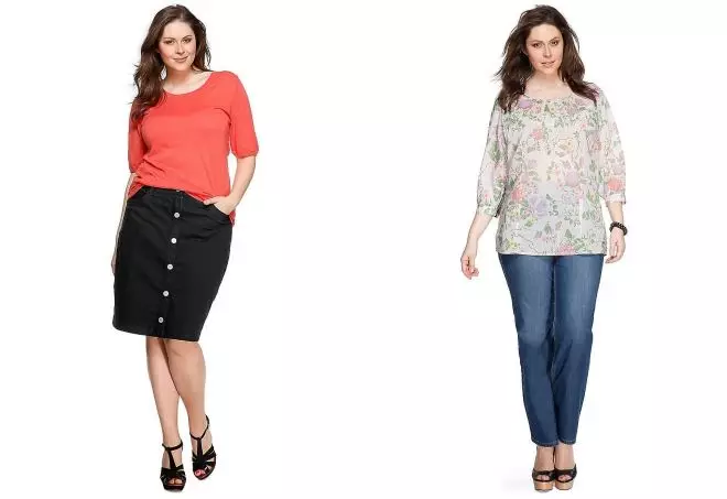 Brand clothes for complete women - how to dress Plus Size, review firms of wedding and sports fashion 3492_24