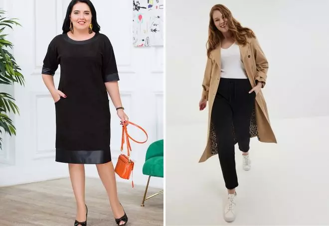 Фірменнае адзенне для поўных жанчын - як апранацца plus size, агляд фірмаў вясельнай і спартыўнай моды 3492_32