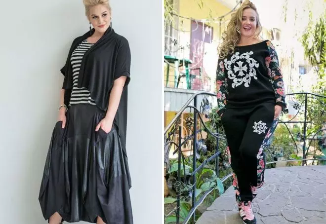 Фірменнае адзенне для поўных жанчын - як апранацца plus size, агляд фірмаў вясельнай і спартыўнай моды 3492_4