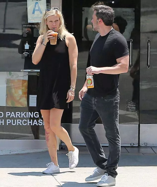 Ben Affleck e Lindsay Shukuk a Brentwid