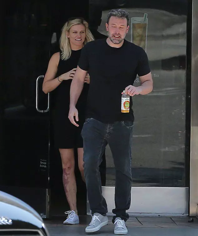 Ben Affleck ir Lindsay shukuk pirmadienį