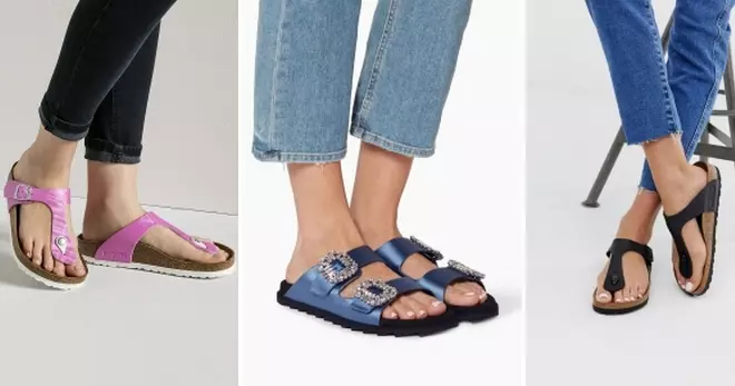 Birkenstock - Sabo, Ayakkabı, Sandalet, Sneakers, Sneakers, Pantoller, Şeyl, Slaps, Terlik