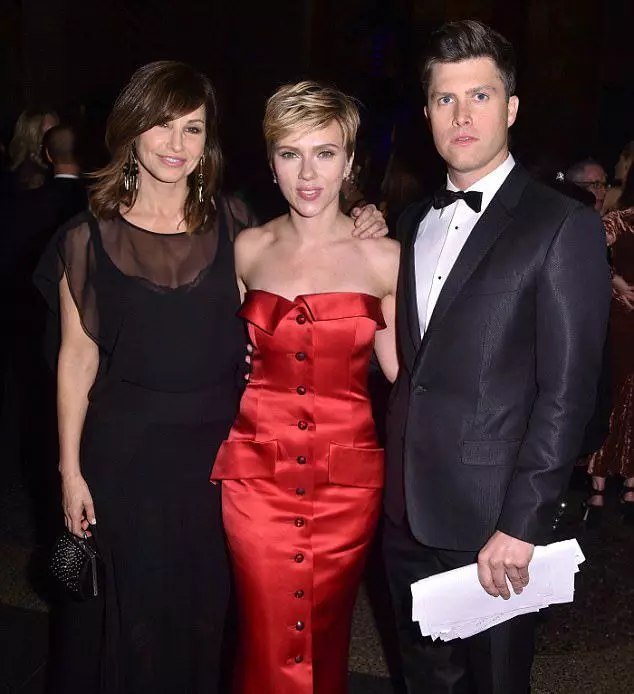 Scarlett Johansson en Colin Zhost op het evenement