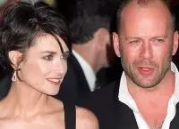 Emakume gogokoena eta lehen emaztea Bruce Willis Demi Moore