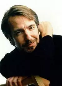 Actor Alan Rickman.