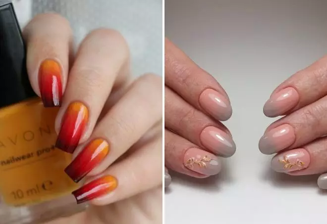 Autumn Manicure, Fashionable Trends 2020 - Monophonic, na may disenyo at pattern sheet, payong at rowan 3544_21