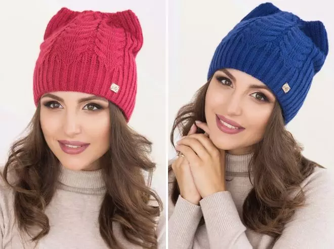 Casquettes tricotées à la mode 2020 - Comment choisir un accessoire d'hiver et d'automne de vison, d'angora et d'épaisseur 3549_10