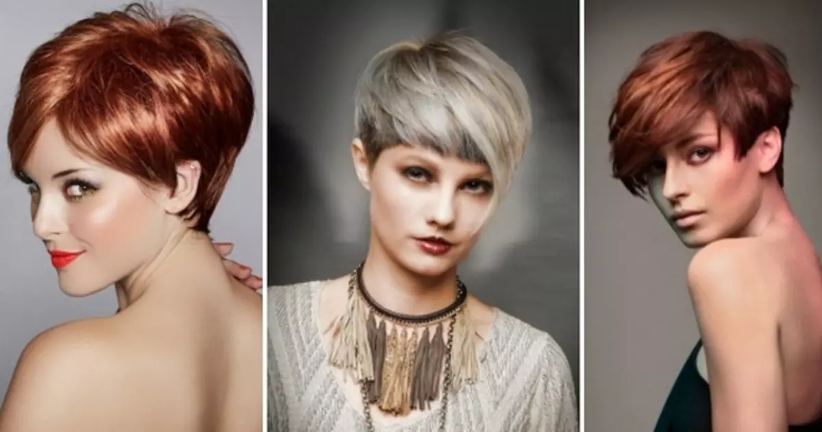 Fashionable female haircuts 2020 para sa maikling buhok - kaskad, kare, bob, pixie, hairstyle "italian", na may bangs