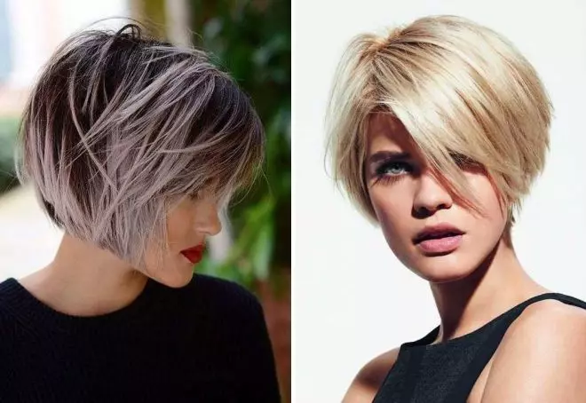 Haircuts Perempuan Bergaya 2020 Untuk Rambut Pendek - Cascade, Kare, Bob, Pixie, Gaya rambut 