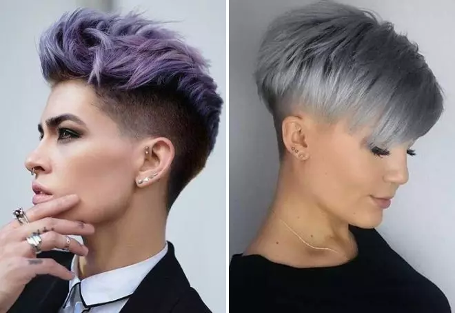 Fashionable female haircuts 2020 para sa maikling buhok - kaskad, kare, bob, pixie, hairstyle 