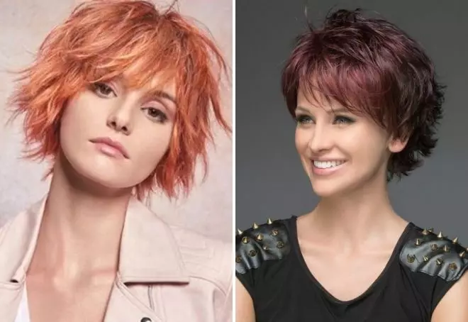 Fashionable female haircuts 2020 para sa maikling buhok - kaskad, kare, bob, pixie, hairstyle 